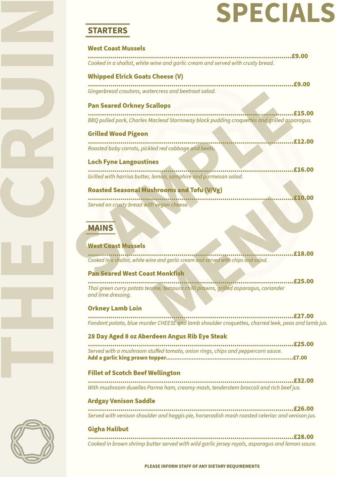 The Cruin – The Perfect Venue – On the Shores of Loch Lomond